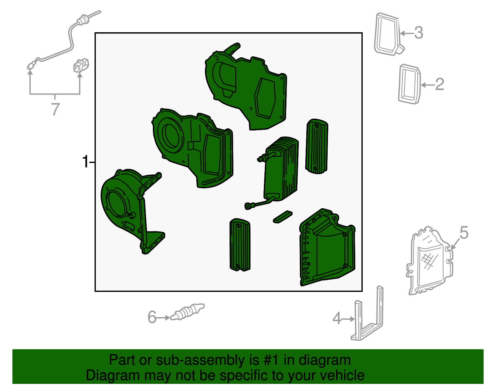 1998-2009 Mazda | Housing Assembly | 1F20-61-J41A | Mazda Online Parts