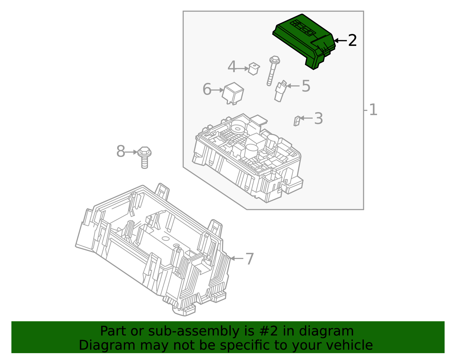 42823949 - Fuse Box Cover | Partners Chevy