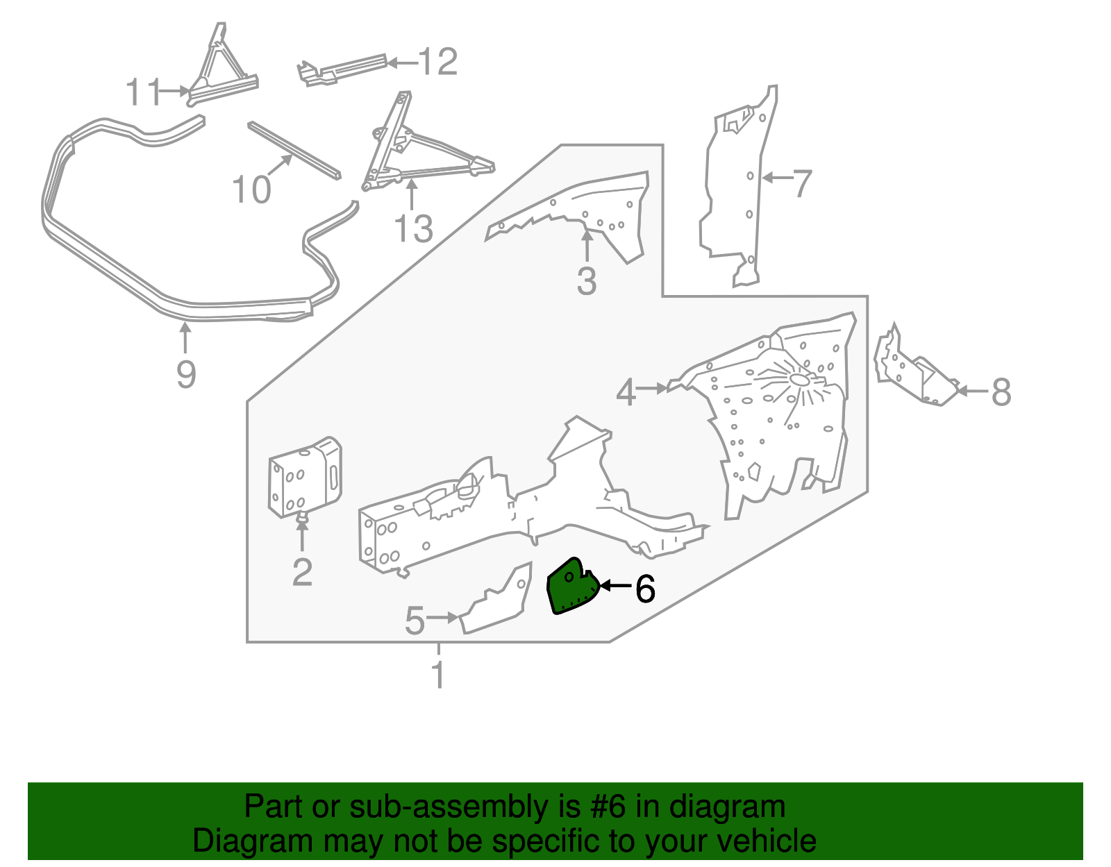 222-620-73-00 - Rear Support 2014-2021 Mercedes-Benz | Mercedes-Benz ...