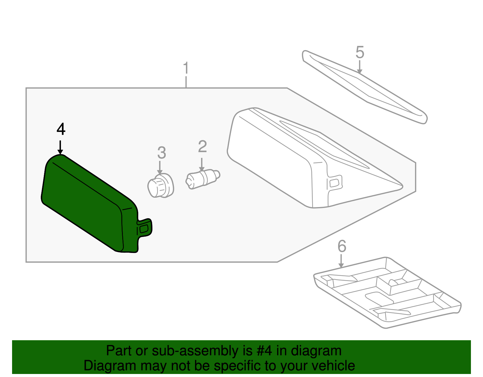 140-826-05-24-8F20 - Rear Cap 1994-2000 Mercedes-Benz | Mercedes-Benz ...