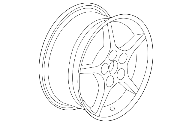 42800-T3V-A90 - Wheel Assembly Aluminum (17X7) (1/2J) (Washi Mayer ...