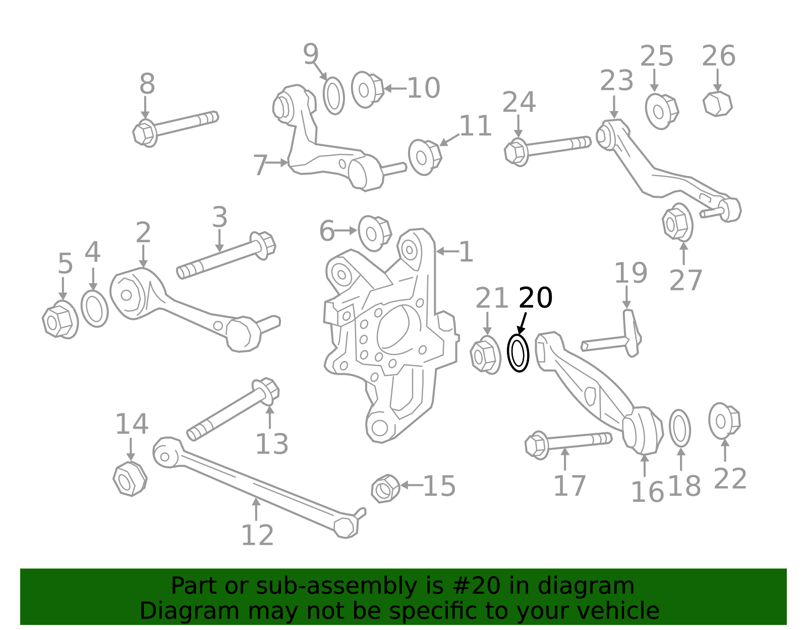 2007-2017 Lexus Lower Control Arm Plate 48452-50030 | OEM Parts Online