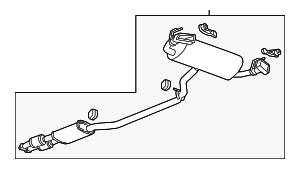 2017 Cadillac XT5 Muffler & Pipe 19420282 | Payne Weslaco Motors GMC Parts