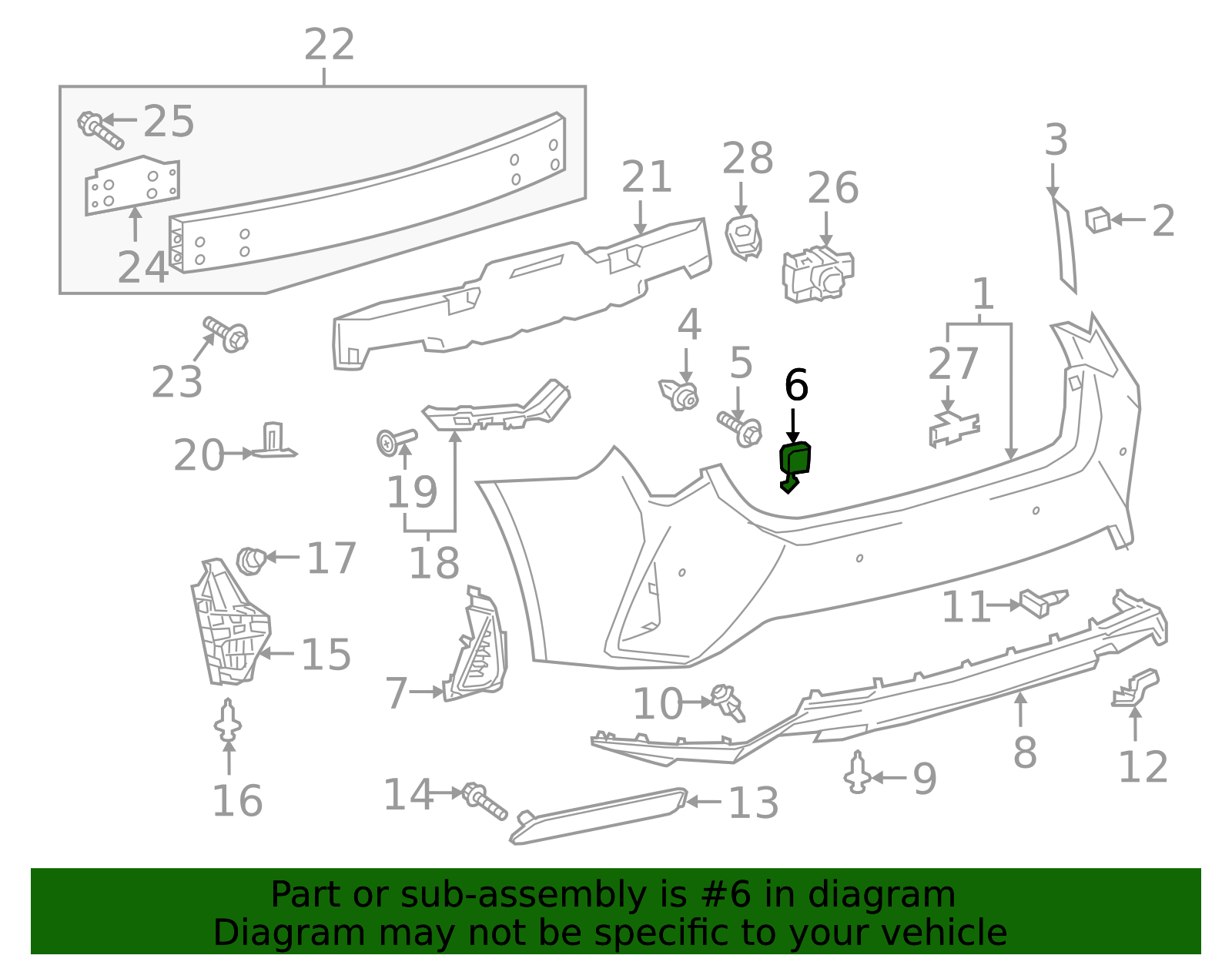 52162-53020-C4 - 2017-2024 Lexus - Bumper Cover Plate | My L Parts