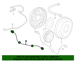 1996-1999 Toyota 4Runner Brake Hydraulic Line 47325-35280 | OEM Parts ...