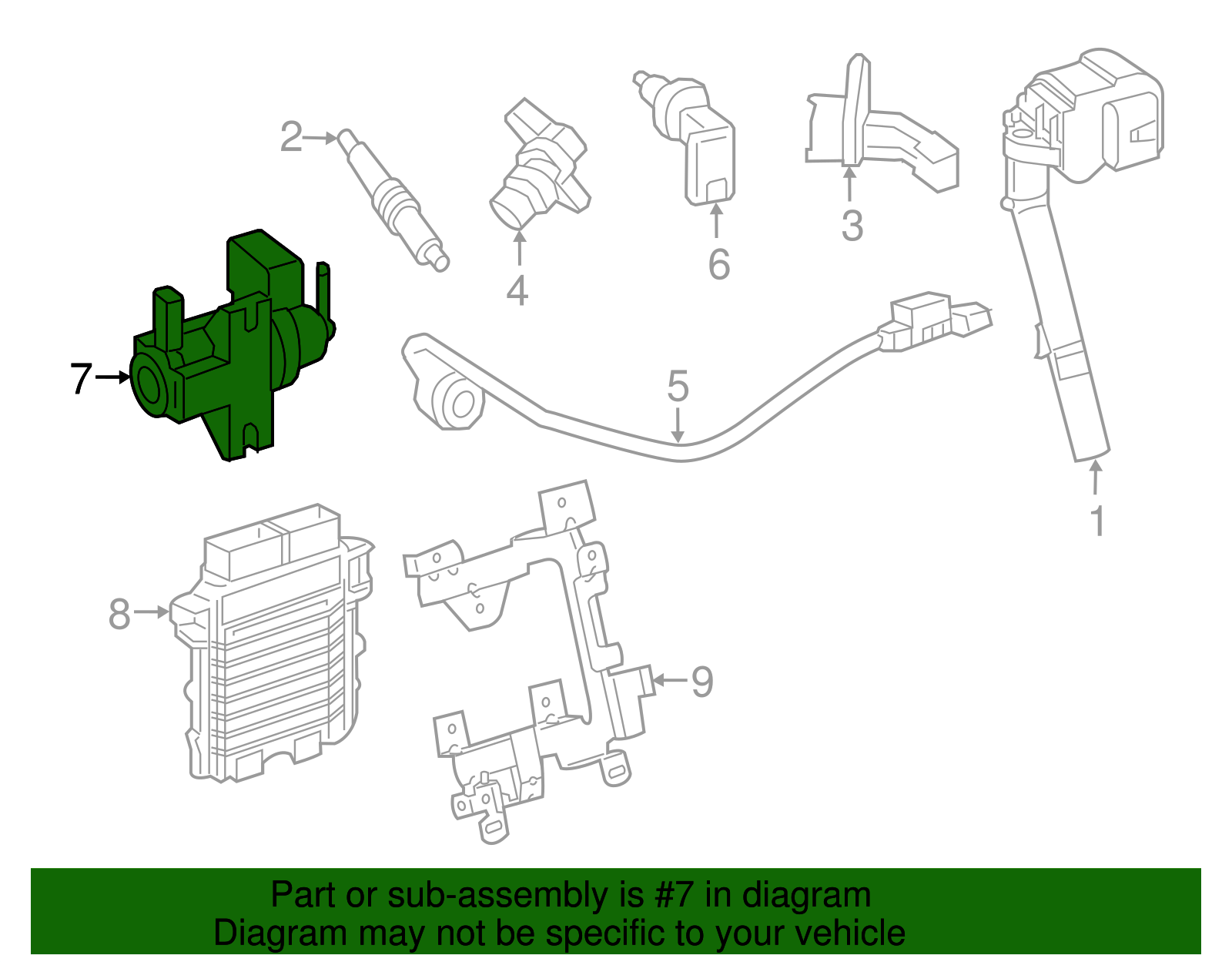 000-153-18-00 - Pressure Transducer 2012-2023 Mercedes-Benz | Mercedes ...
