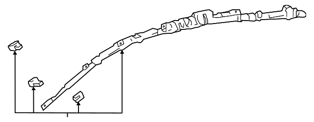 62170-47080 - Head Air Bag - 2016-2022 Toyota | OEM Genuine Toyota Parts