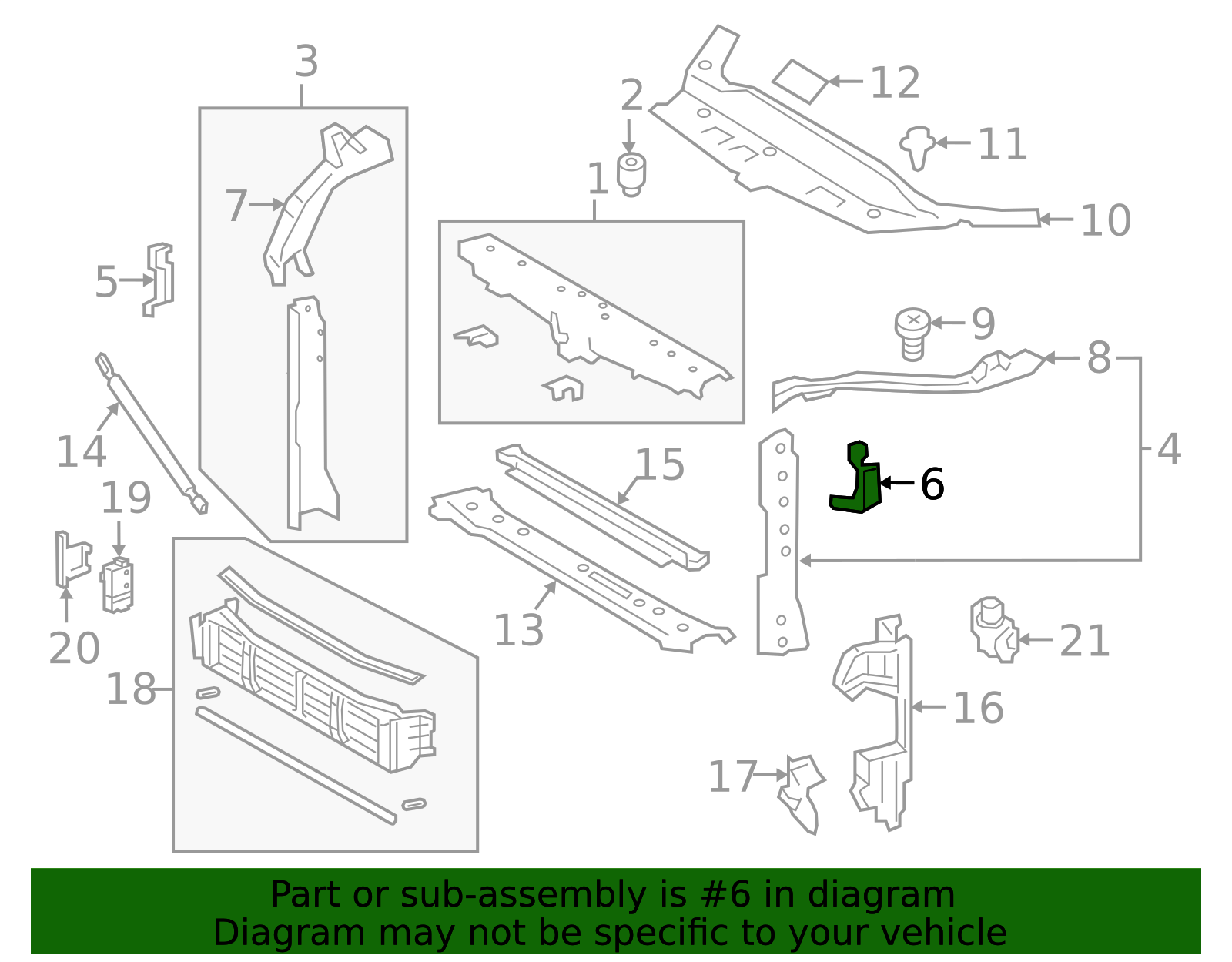 2019-2022 Toyota Avalon - Upper Arm 52142-07040 | Sparks Parts