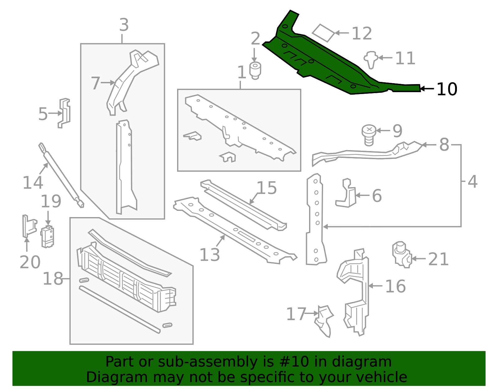 2019-2022 Toyota Avalon Sight Shield 53295-07040 | Toyota Parts Center