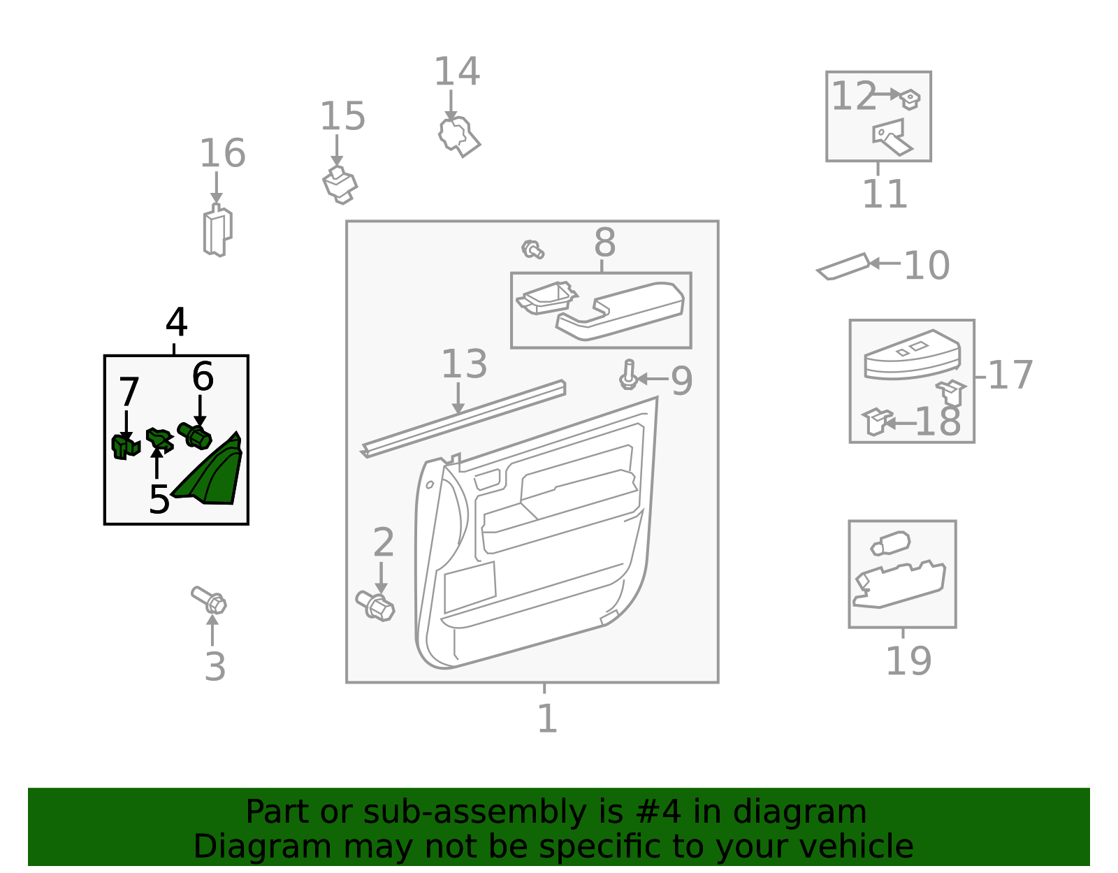 2007-2011 Toyota Corner Cover 67492-0C020-E0 | MotorMotor
