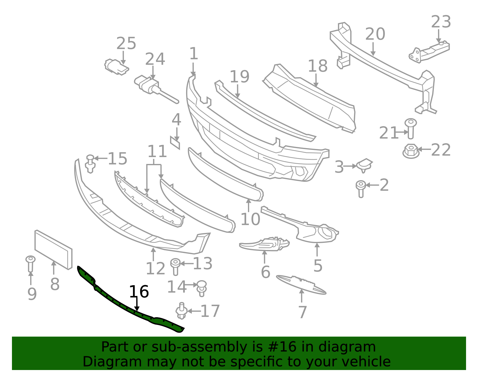 51-11-2-755-337 - Spoiler Seal 2009-2010 Mini Cooper | BMW Mini Parts Depot