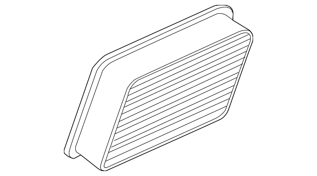 2004-2012 Mitsubishi Air Filter MR571396 | Mitsubishi Parts Central