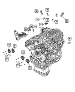 68164627AA - Fluid Temperature Sensor 2014-2024 Mopar | The Official ...