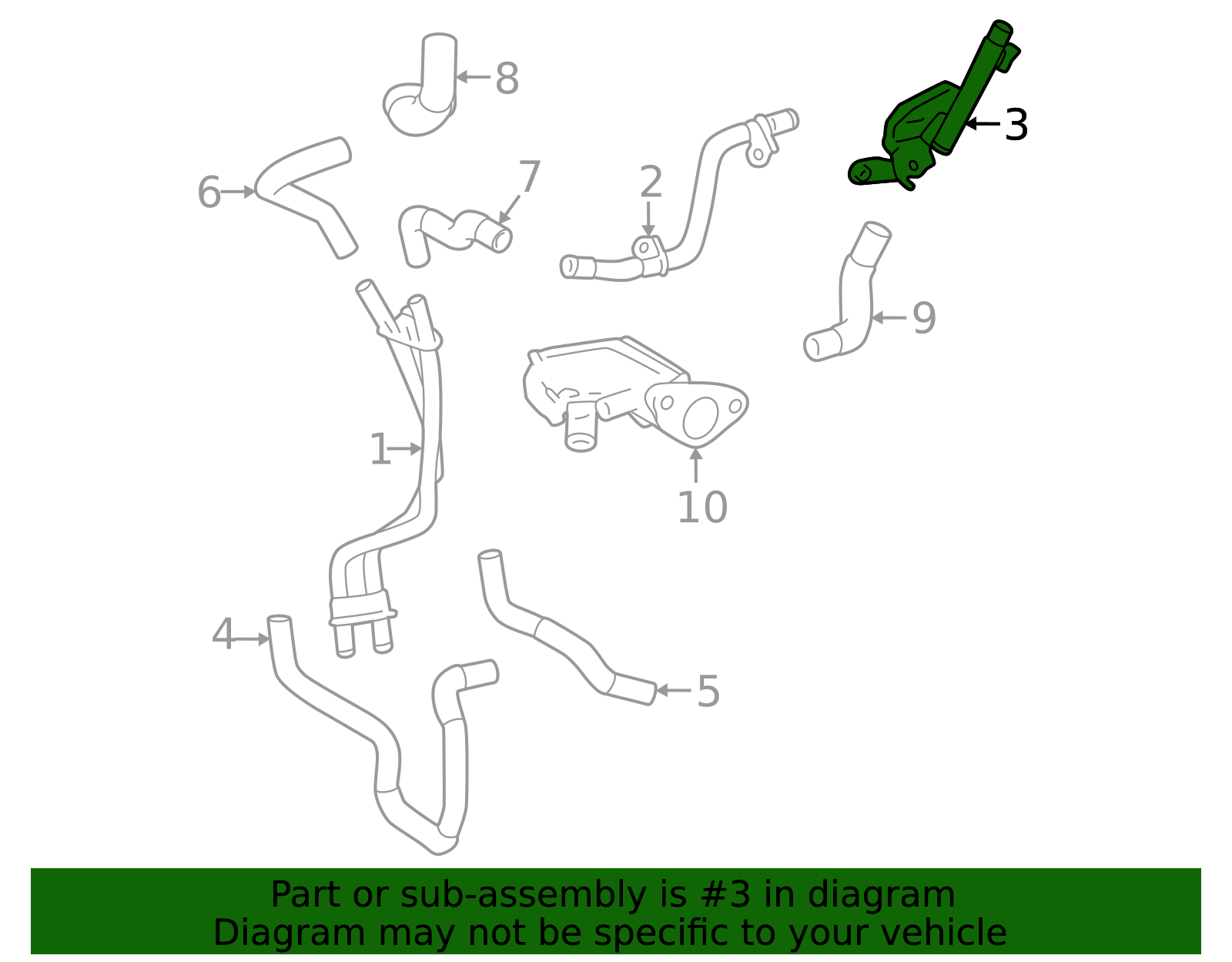 2022-2026 Toyota By-Pass Pipe 16279-F4010 | Toyota Parts Center