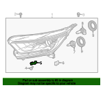 33102-TLA-A01 - Headlamp Assembly Holder 2017-2022 Honda CR-V | Honda ...