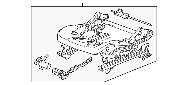 2016-2019 GM Front Seat Back Frame 13518948 | Capital Chevy Parts