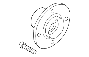 3785A018 - Hub Assembly 2007-2013 Mitsubishi Outlander | Mitsubishi ...