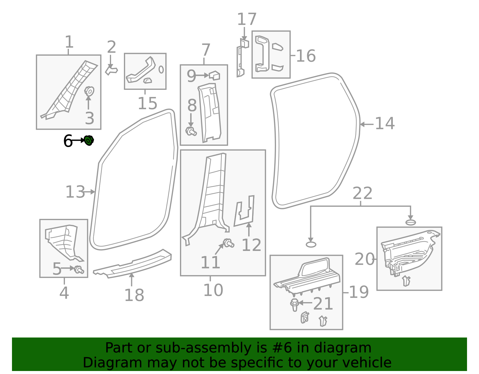 90467-A0024 - Cowl Trim Retainer Longo Toyota of El Monte