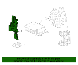 77930-TBA-B21 - Sensor Assembly Front Crash - 2016-2020 Honda Civic ...