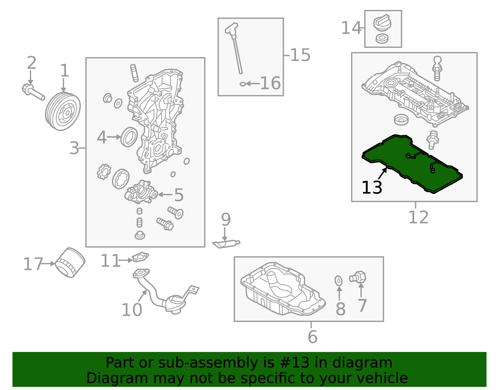 22441-2E000 - Valve Cover Gasket Kia.Parts Store