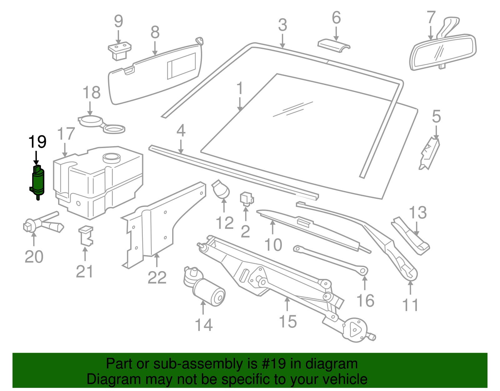 61661377830 - 1986-1999 BMW Washer Pump (61-66-1-377-830) | BMW of ...