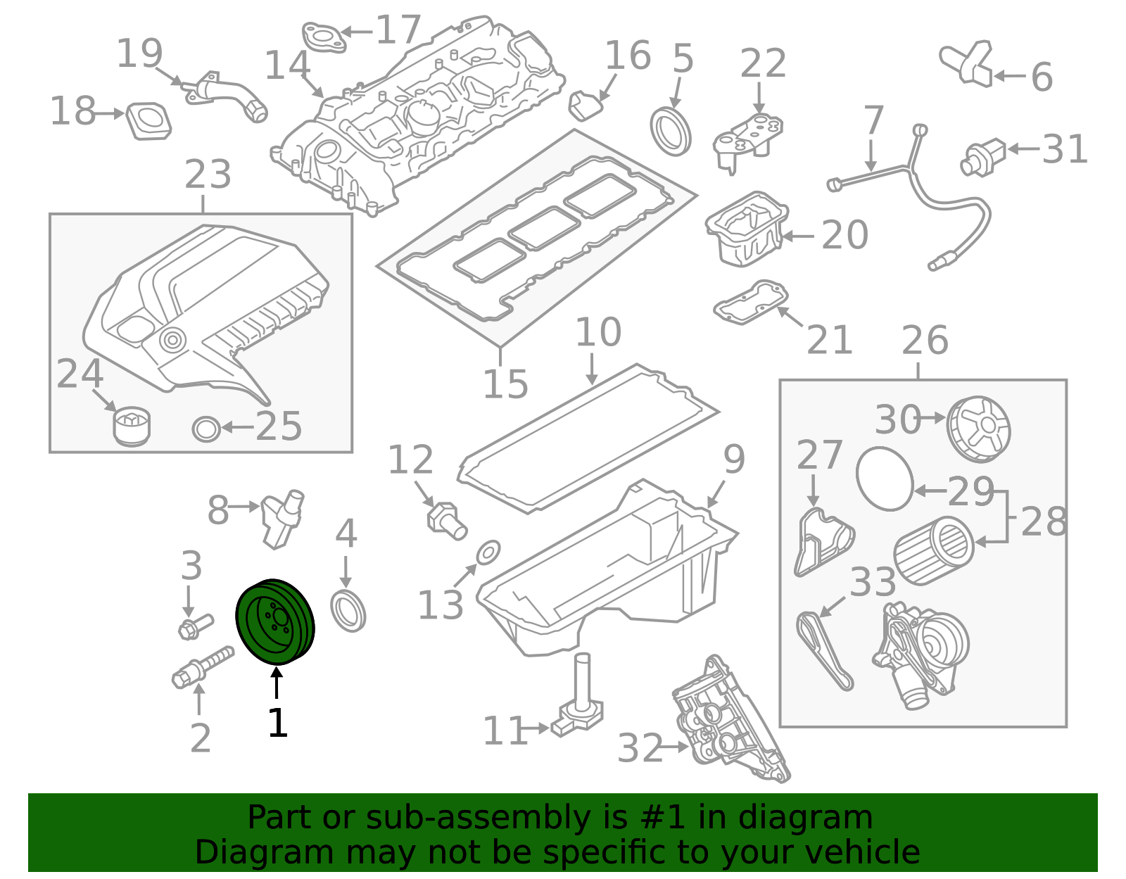 11237576675 - 2007-2015 BMW Vibration Damper (11-23-7-576-675) | BMW of ...