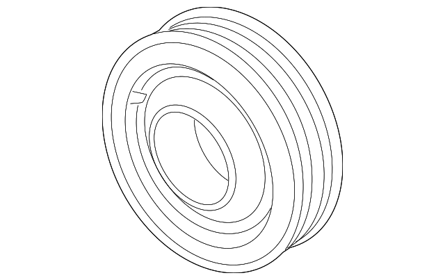 2017-2024 Jaguar Damper Pulley JDE40368 | OEM Parts Online