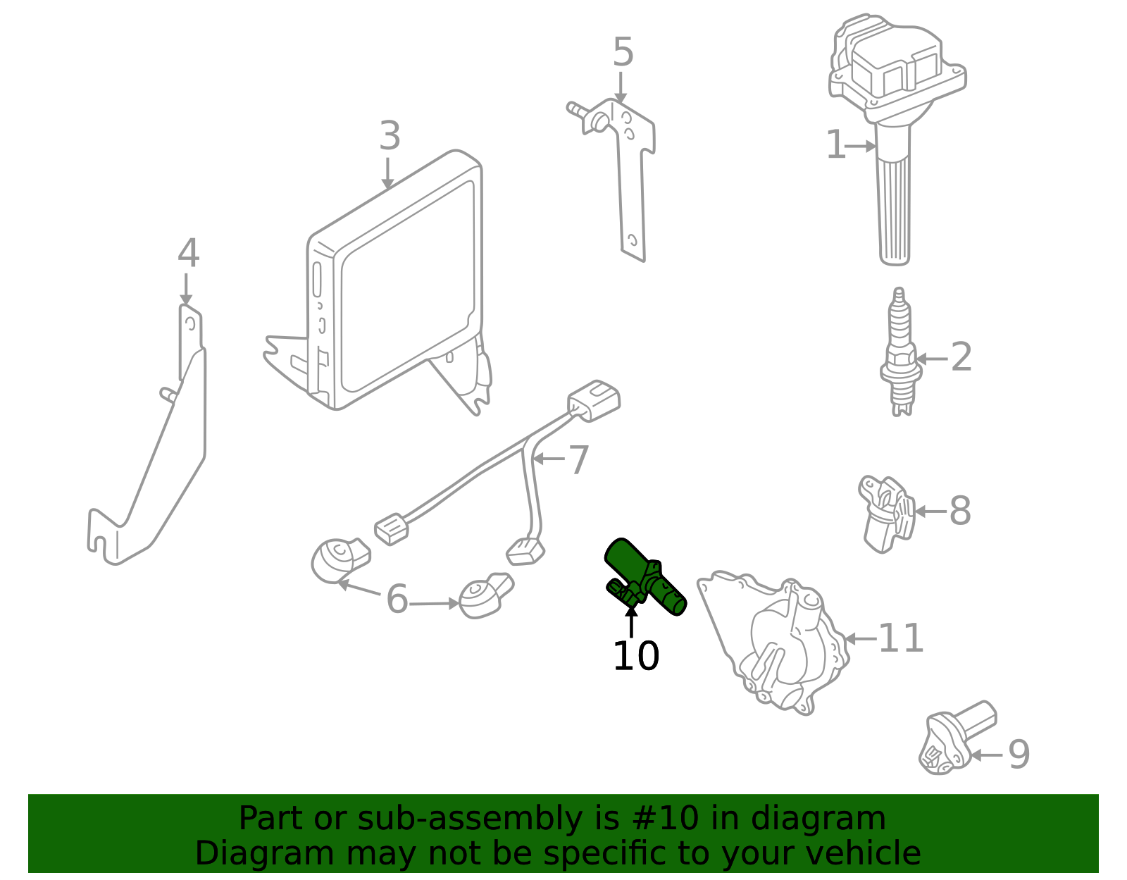 23796ZE01C - Engine Variable Valve Timing (Vvt) Solenoid - Discount ...
