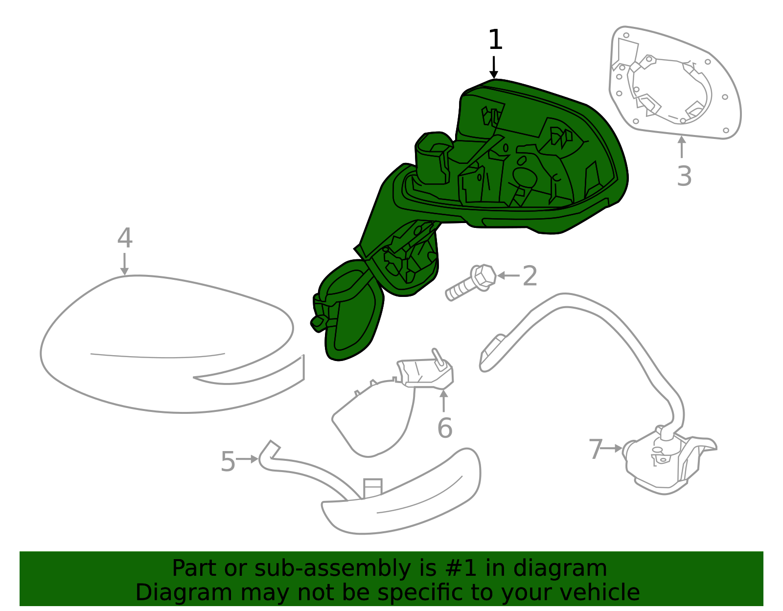 Side Mirror - Restore Visibility with OEM Style | AutoNation Parts