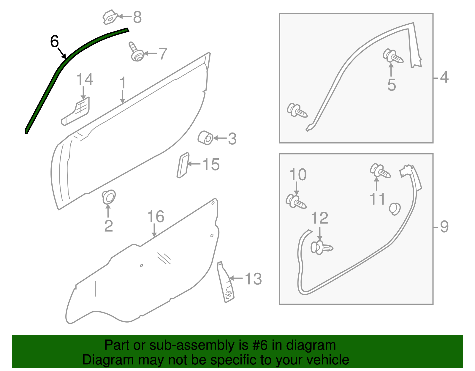 63531CA002 - 2013-2020 Subaru BRZ - Retainer | Subaru Parts HQ