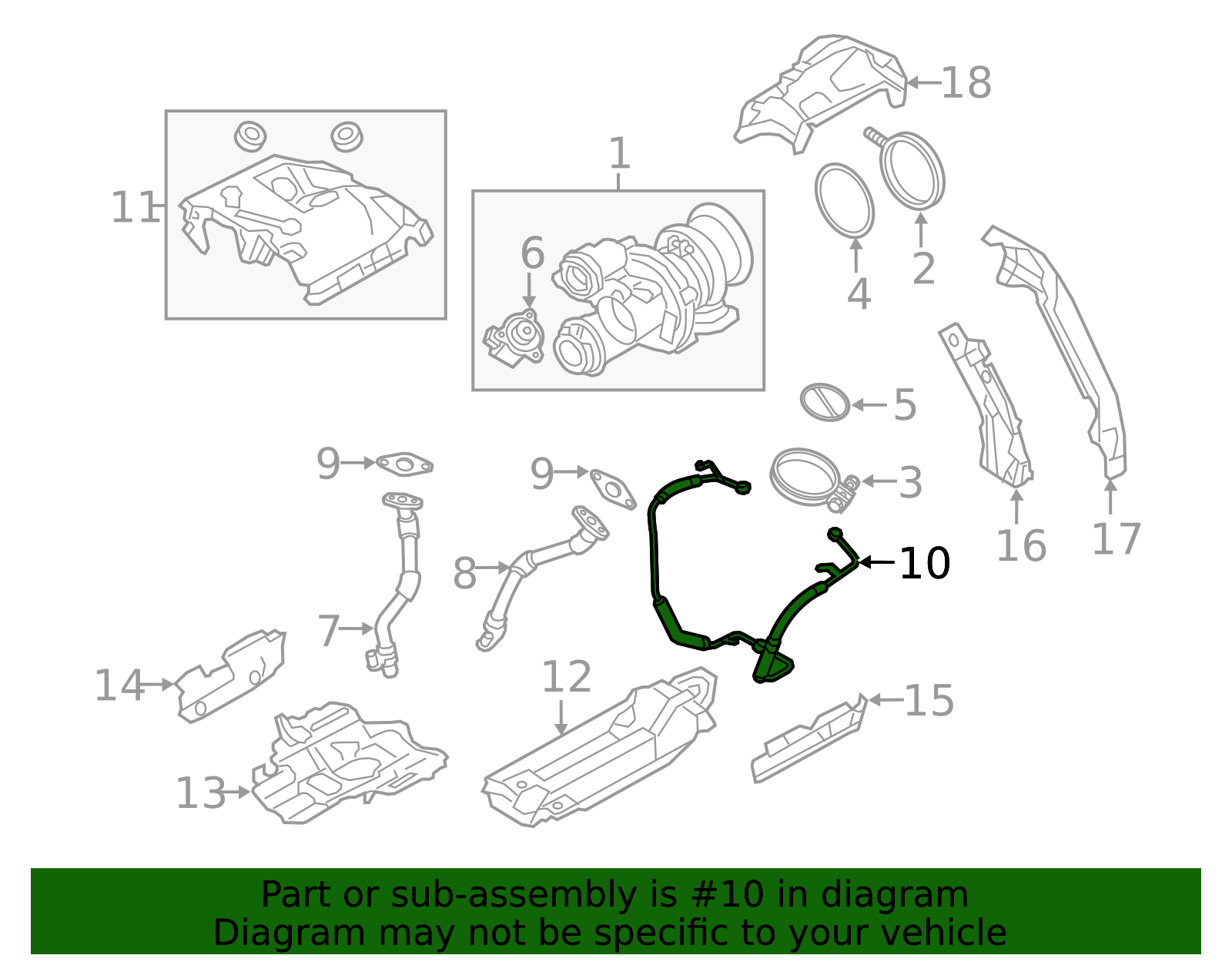11427934654 - 2016-2025 BMW Oil Feed Tube (11-42-7-934-654) | BMW of ...