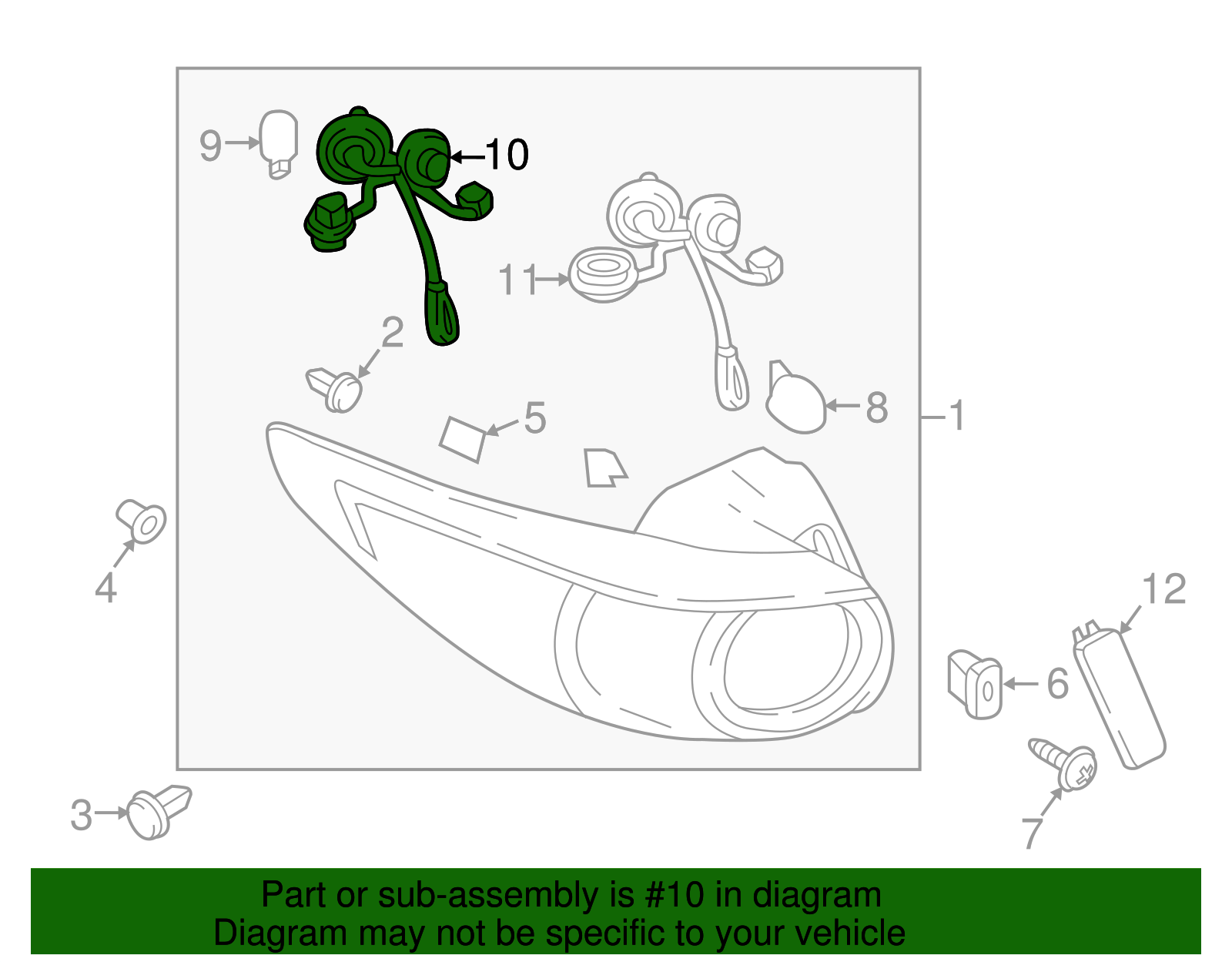 2017-2021 Mazda CX-5 Socket & Wire KB8A-51-165 | Mazda Parts Deals