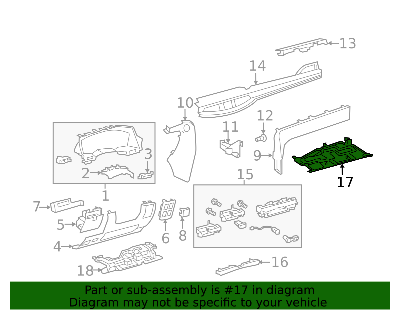 55607-60111 - 2008-2021 Lexus LX570 - Under Cover | My L Parts