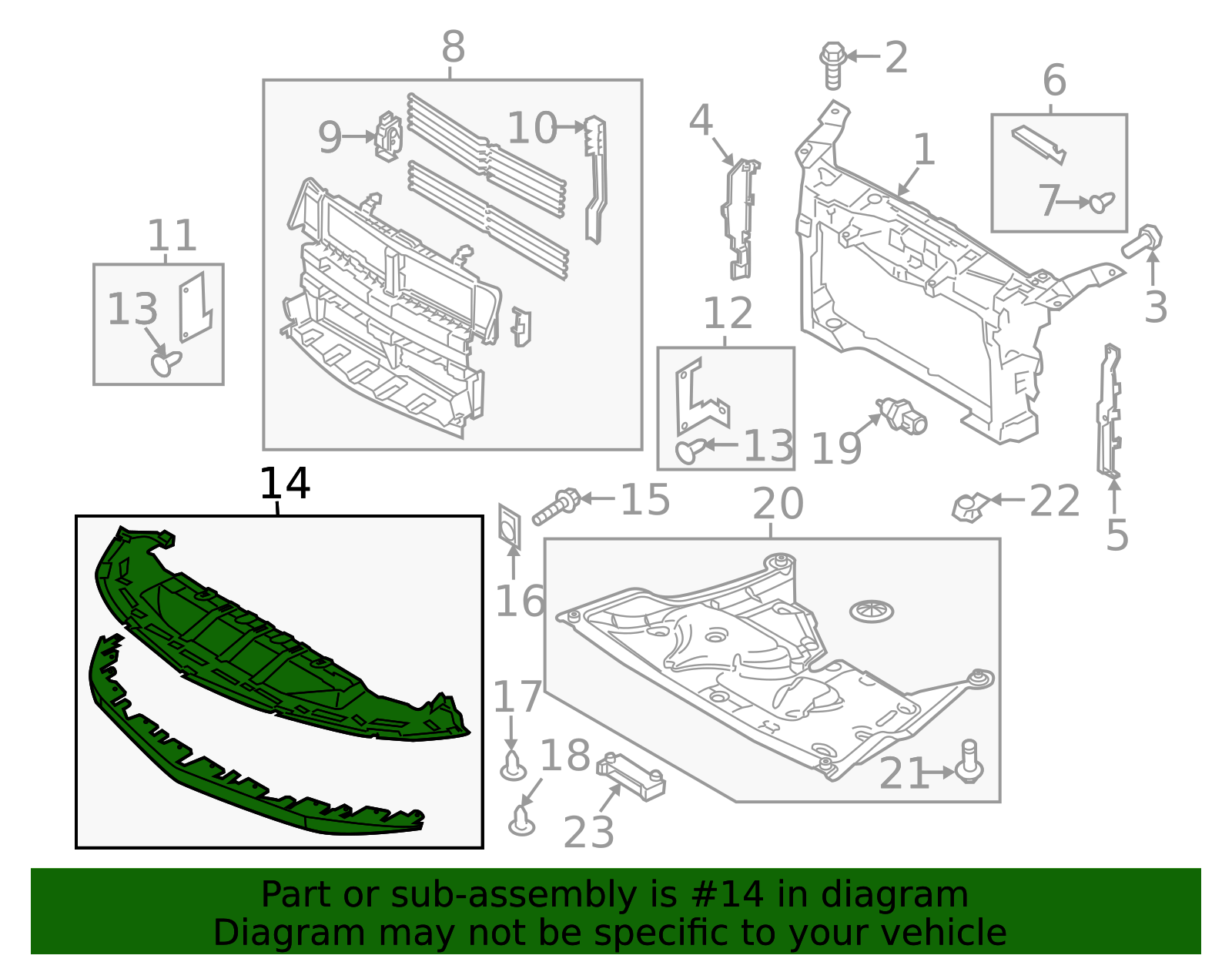Radiator Air Deflector - OEM Engine Cooling Channel | AutoNation Parts