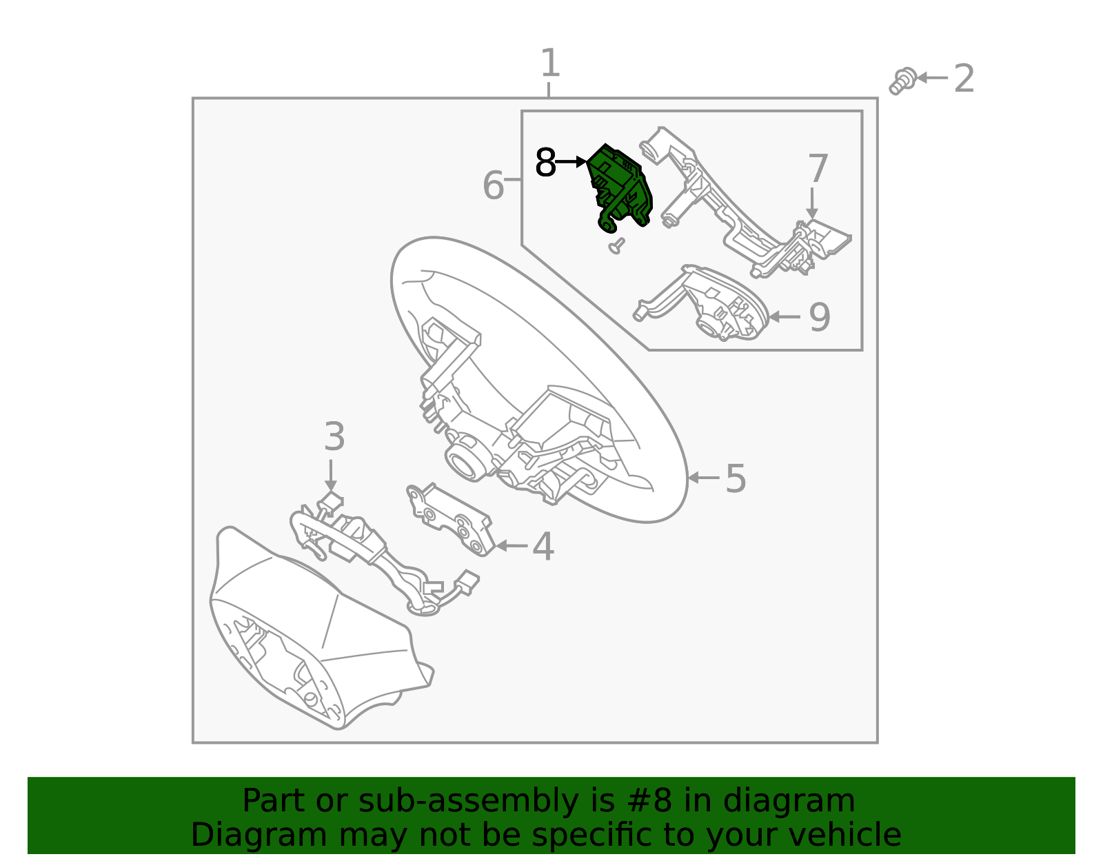 96720-D4510 - Set/Resume Switch 2019-2020 Kia Optima | Kia.Parts Store