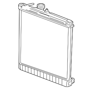 2006-2012 GM Radiator 25964054 | Applegate Chevrolet Parts