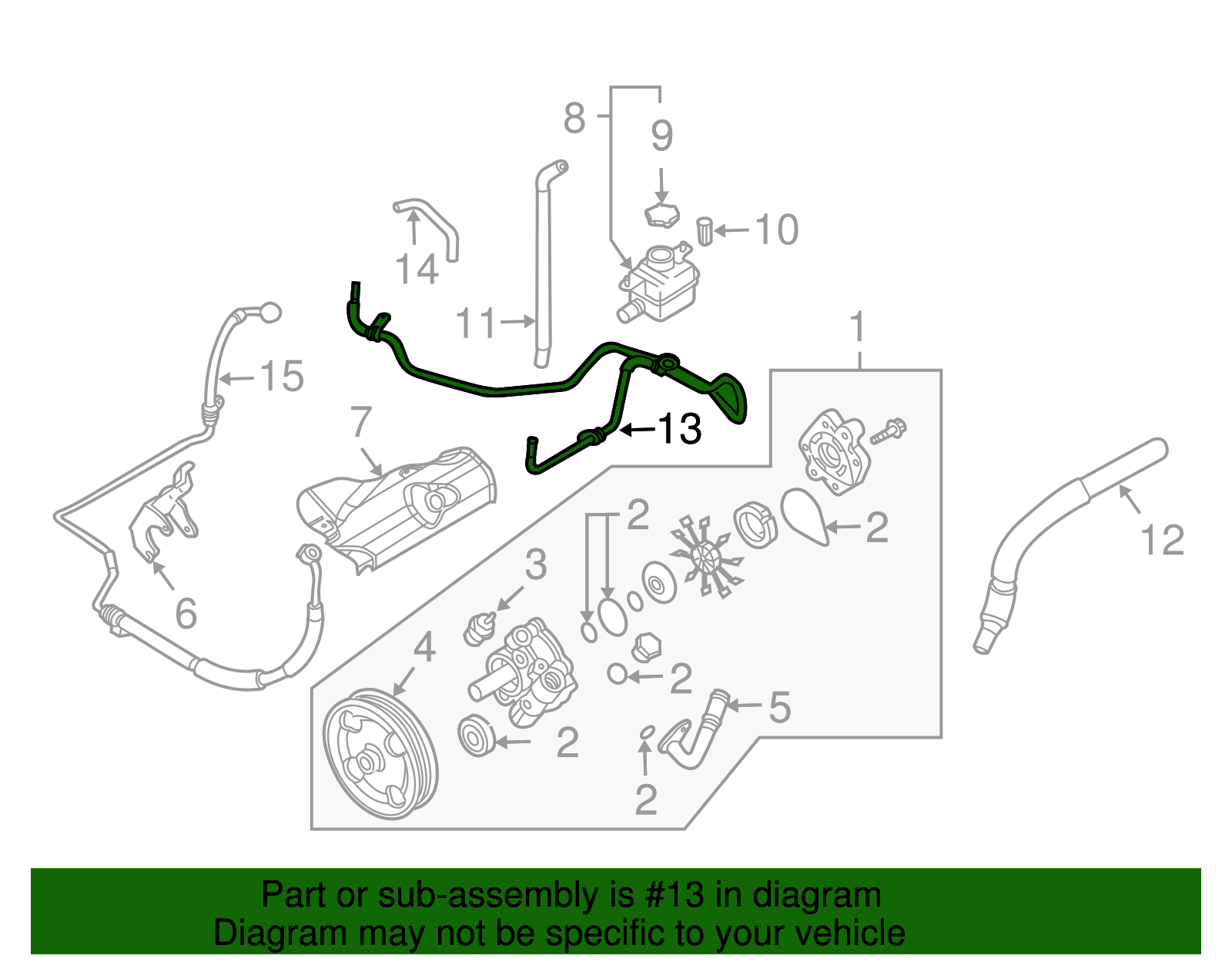2006-2008 Mazda 6 Return Pipe GN3D-32-410B | Mazda Parts Deals