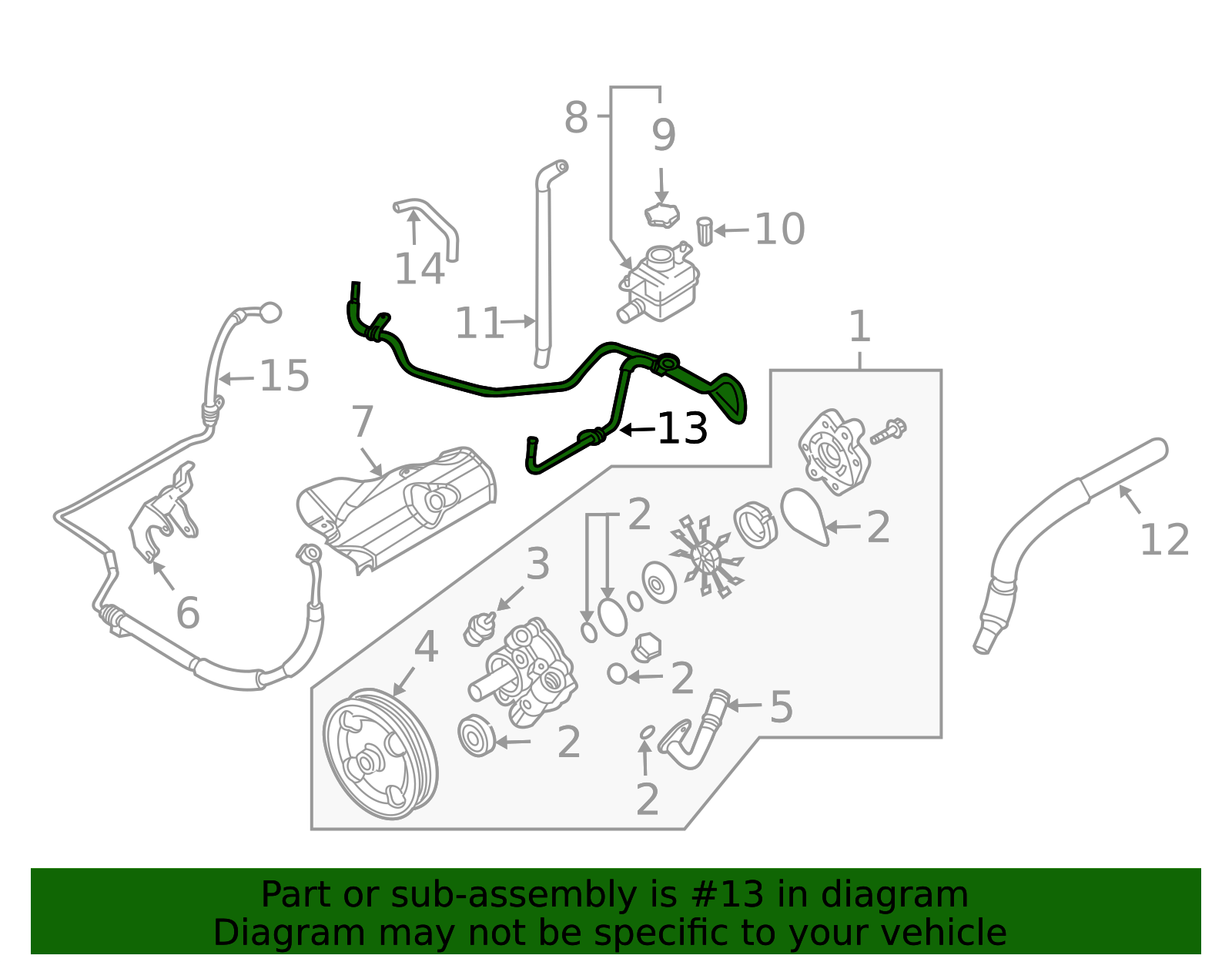 GN3D-32-410B - Return Pipe 2006-2008 Mazda 6 | Mazda Parts.US