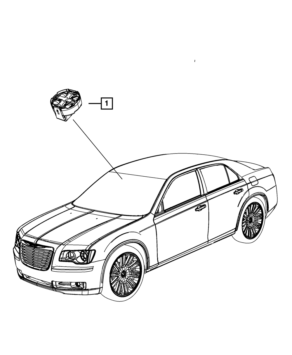 Rain Sensor Module for 2011-2014 Mopar | OEM Mopar 5026608AD | Mopar ...