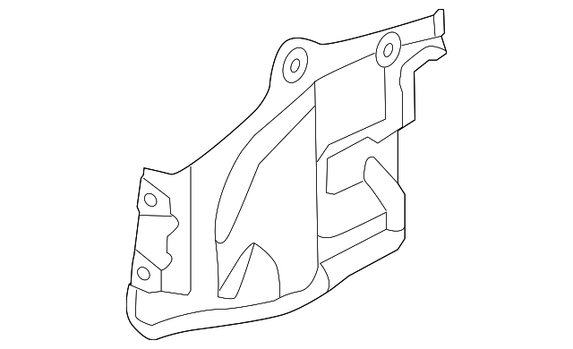 64838-1AA0A - Splash Shield - 2009-2017 Nissan | Nissan OEM Parts Direct