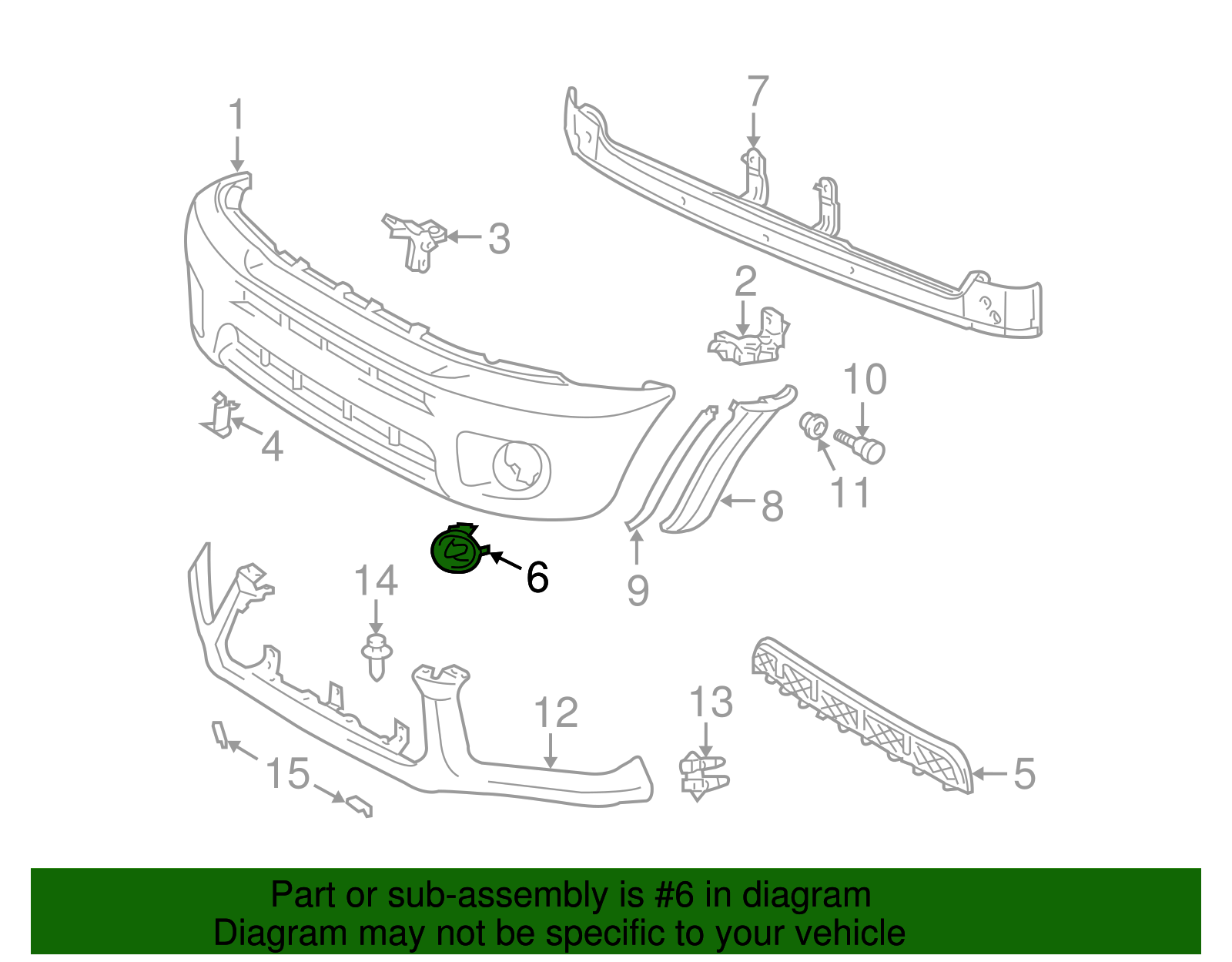 52128-42030 - Hole Cover - 2004 2005 Toyota RAV4 | Nucar Toyota of ...