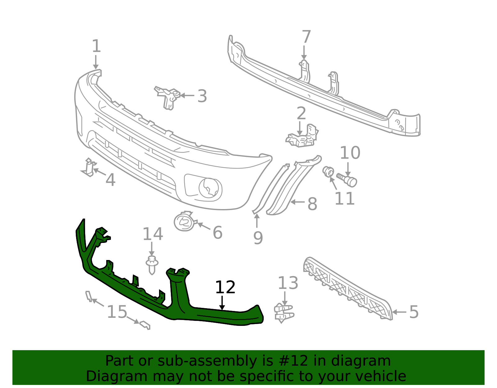2004-2005 Toyota RAV4 2004-2005 Toyota RAV4 - Upper Panel 53931-42030 ...