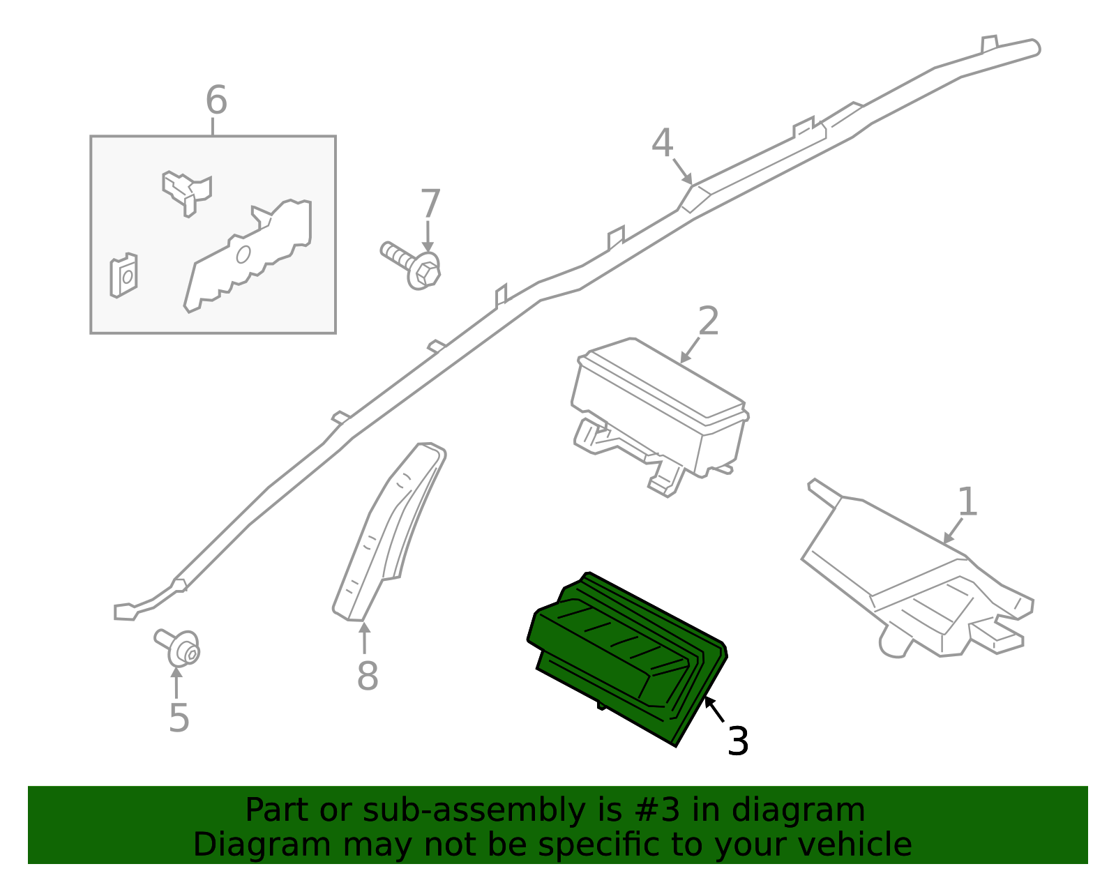 2015-2019 Lincoln MKC Knee Inflator Module GJ7Z-78045J77-AP | OEM Parts ...