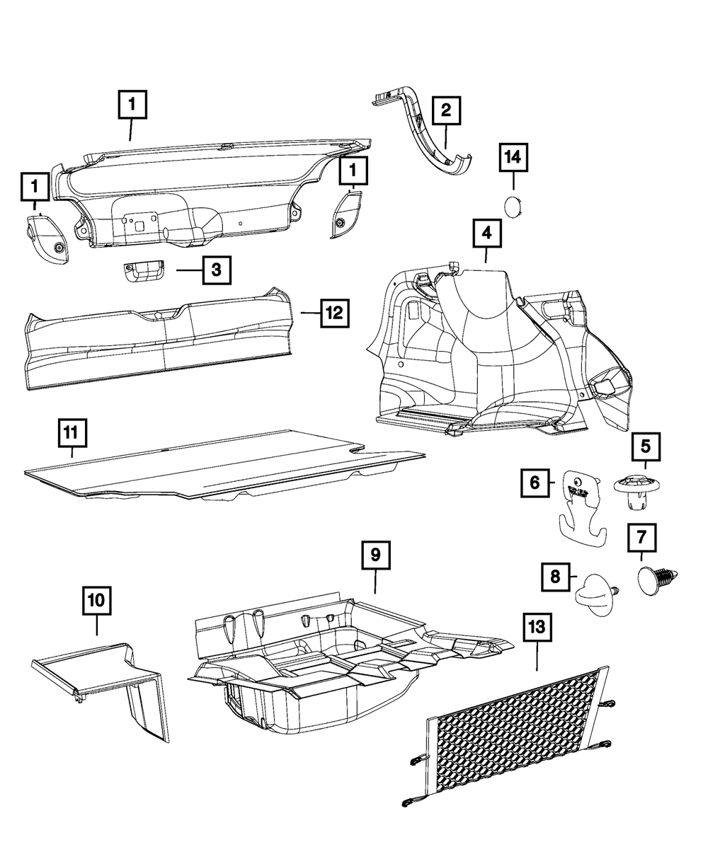 68194679AB - Battery Cover 2011-2023 Mopar | The Official Mopar eStore