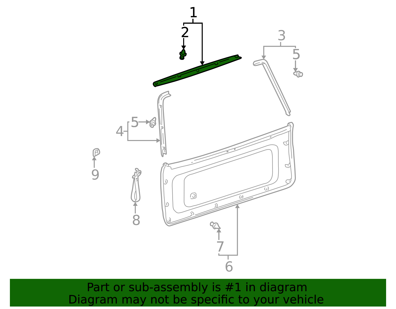 67939-0C010-B0 - Upper Trim 2001-2007 Toyota Sequoia | Norm Reeves ...
