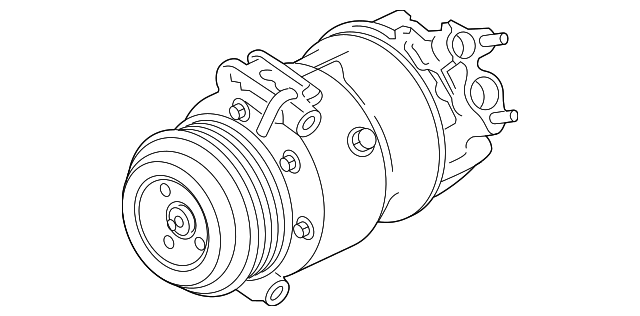 2010-2024 Jaguar A/C Compressor C2D56291 | OEM Parts Online