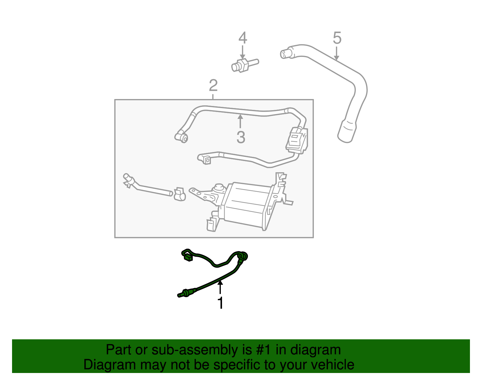 2006-2008 Toyota Oxygen Sensor 89467-02020 | Toyota San Diego Parts