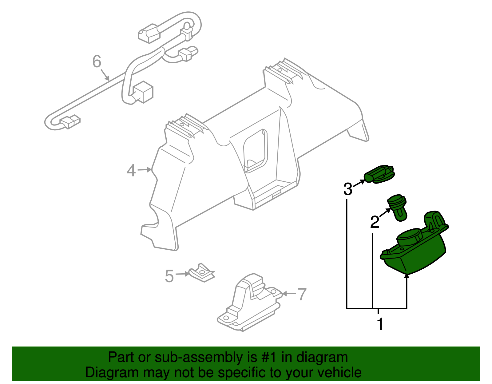 26510-8991C - 2003-2020 Nissan - License Lamp | Anicra Nissan Parts