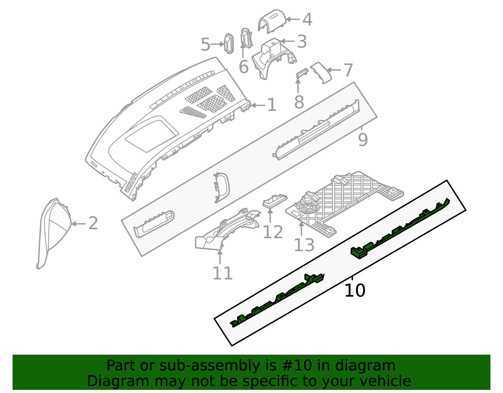 Molding Kit 51-45-9-646-747 | Mini Parts Direct