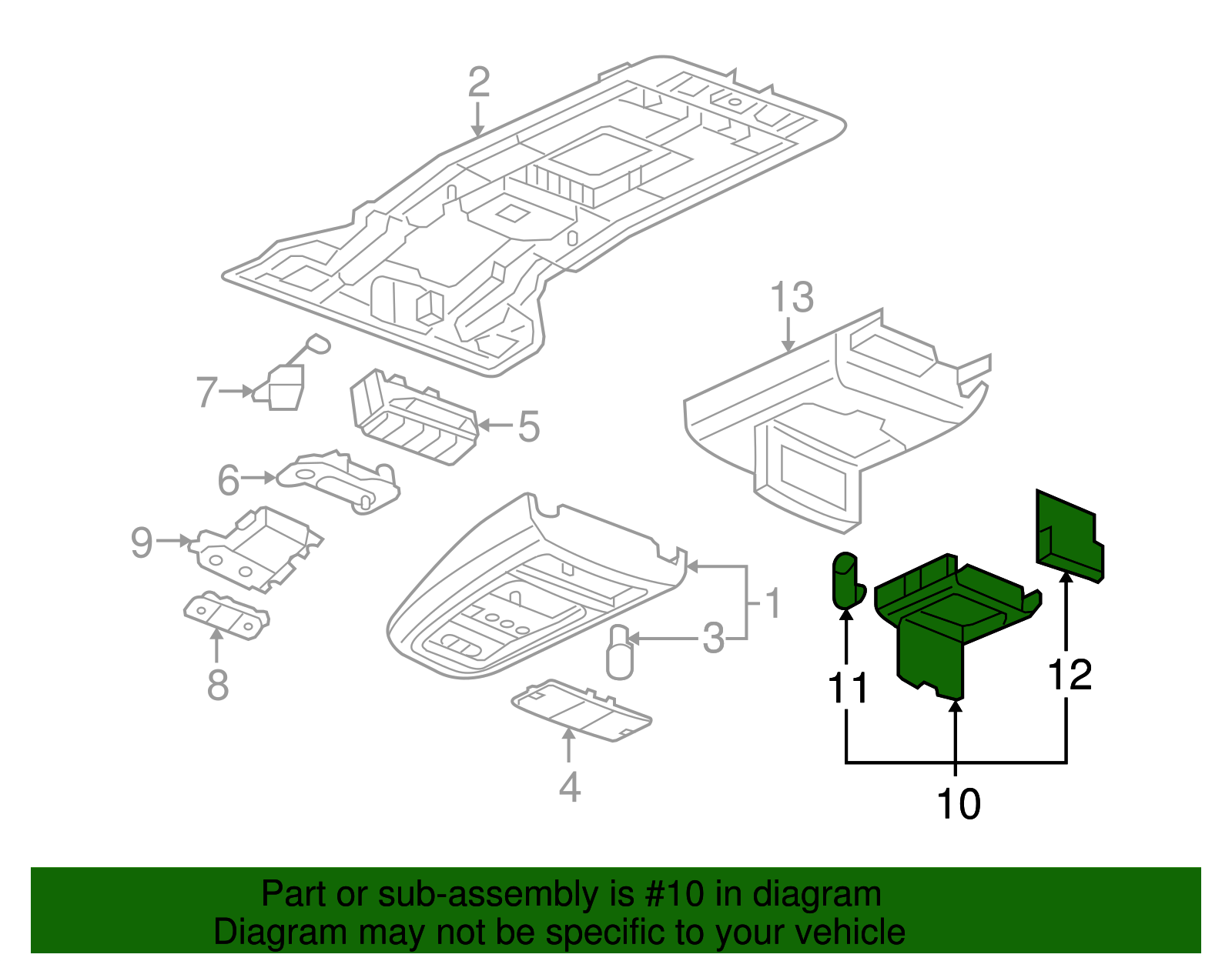 2005-2008 GM Compartment 15790428 | Shop Matick Buick GMC